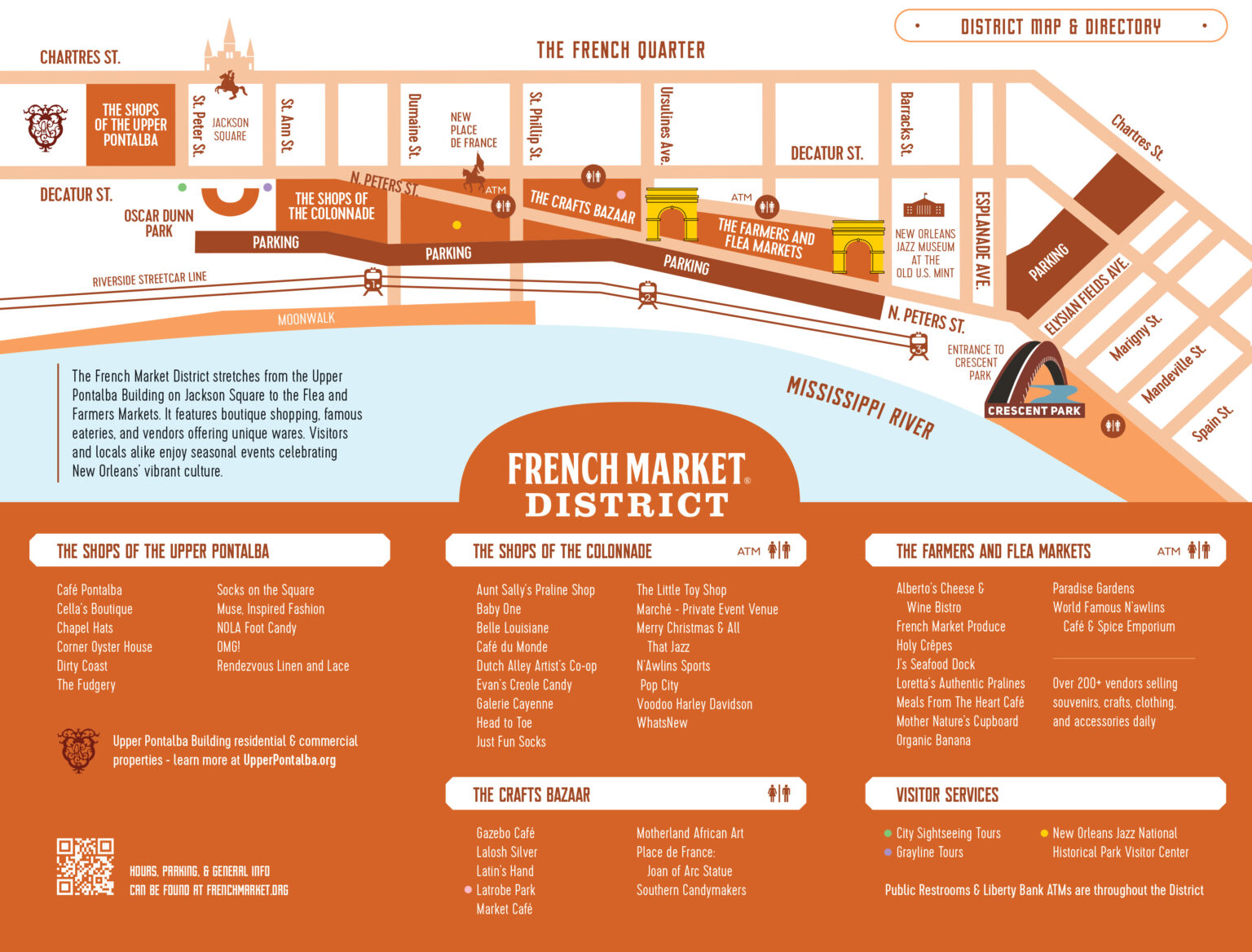 Visitor Info – French Market District